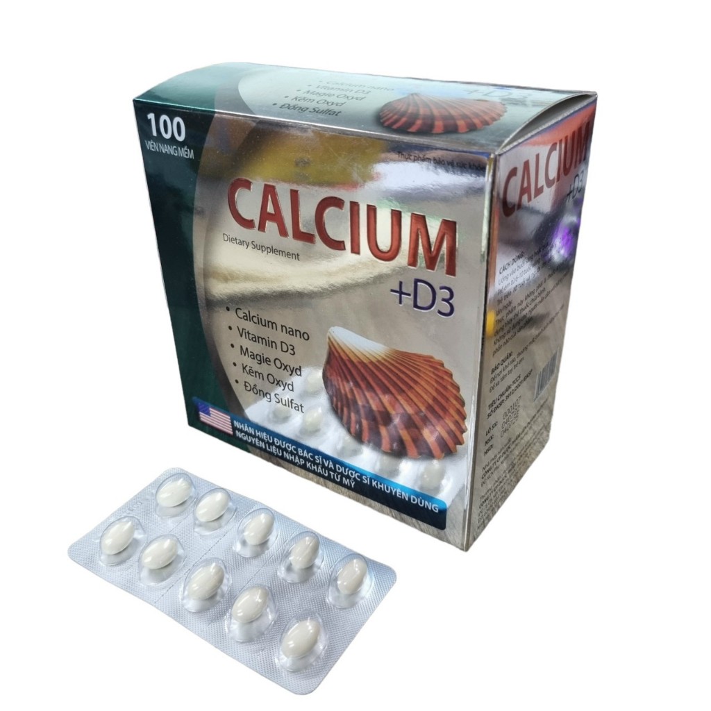 Liquid Calcium D3 bổ sung canxi Chống Còi Xương, Loãng Xương, kém phát ...