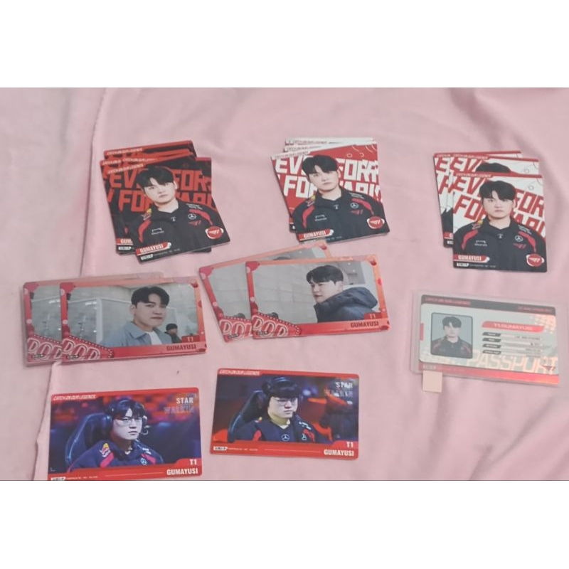 gumayusi thẻ ảnh photocard buffun lck t1 hàng chính hãng NC sr SSR ...