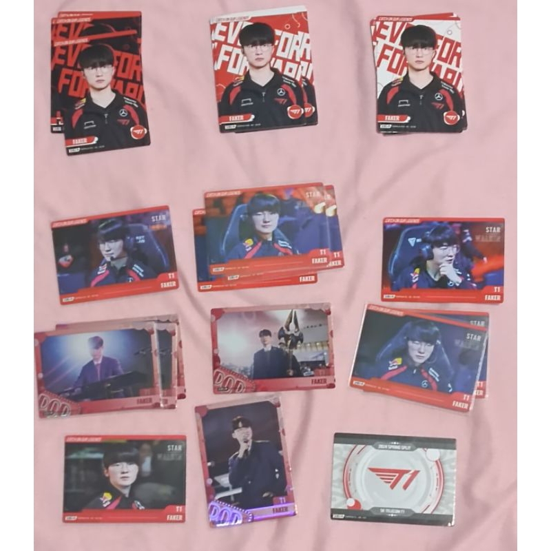 faker bộ sưu tập card thẻ ảnh photocard buffun lck t1 hàng chính hãng NC sr SSR official ...