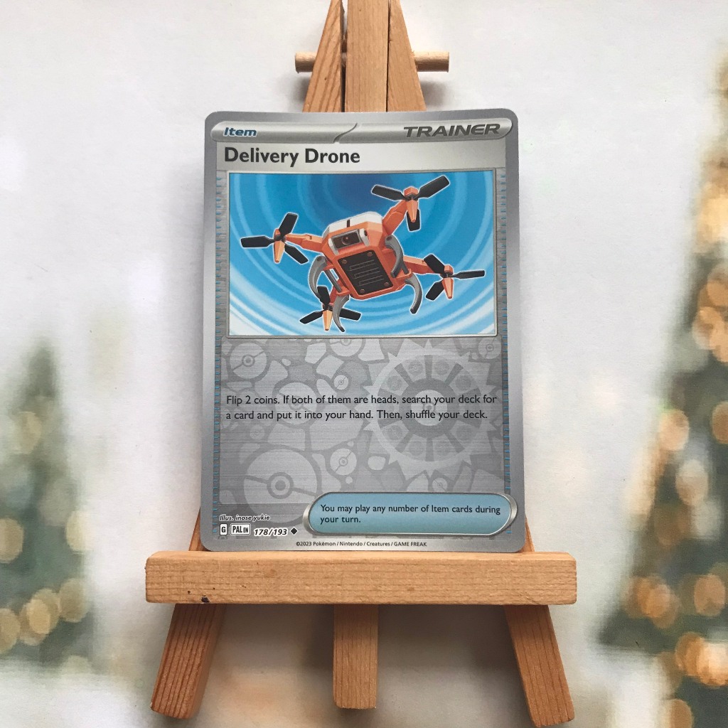 Thẻ hình Pokemon Delivery Drone 178/193 - Lá bài lẻ Uncommon Reverse ...