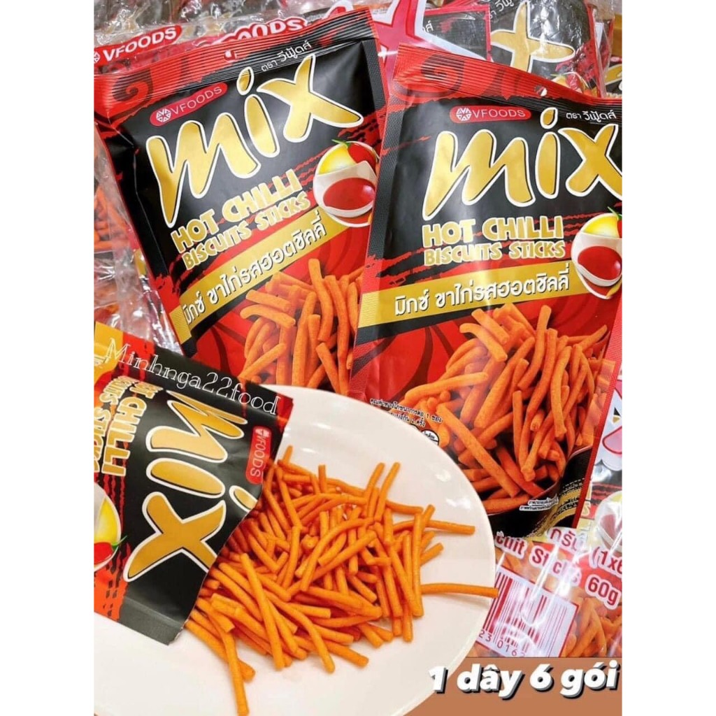 Snack bim bim que Mix Vfoods Thái Lan 50g | Shopee Việt Nam