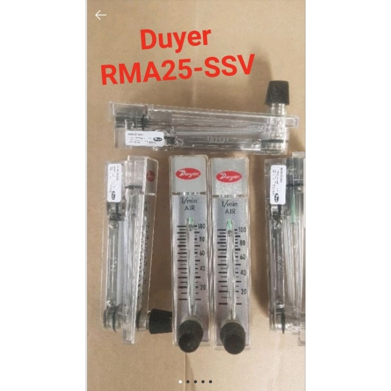 Đồng hồ đo lưu lượng dòng khí Dwyer 170412-00, RMA-25-SSV, RMB-54D-SSV ...