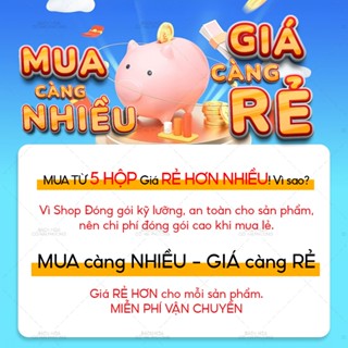 [SỈ 9K8/1 HỘP COMBO 5 HỘP] Vỏ hộp đựng bánh trung thu 6 bánh 50-75g ...