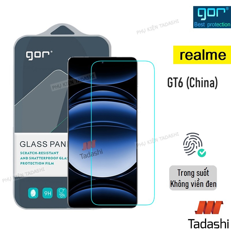 Kính cường lực Gor Realme GT6/ GT7, Realme GT5, Realme Neo 7, GT Neo 5/ Neo 5 SE Trong Suốt 9H ...