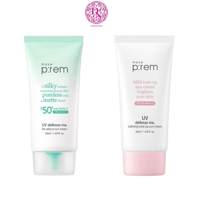 Kem Chống Nắng Make P:rem UV Defense Me No Sebum Sun Cream Make Prem ...
