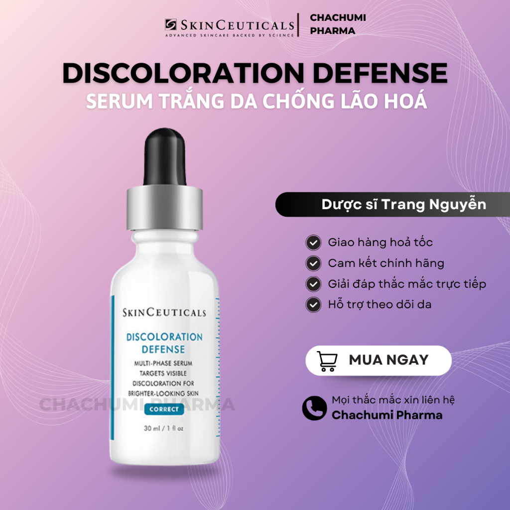 [hàng công ty] serum trắng da chống lão hoá skinceuticals discoloration ...