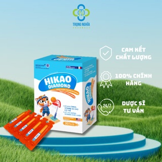 Hikao Diamond Bổ sung canxi cho trẻ, hỗ trợ răng xương chắc khoẻ (20 ...