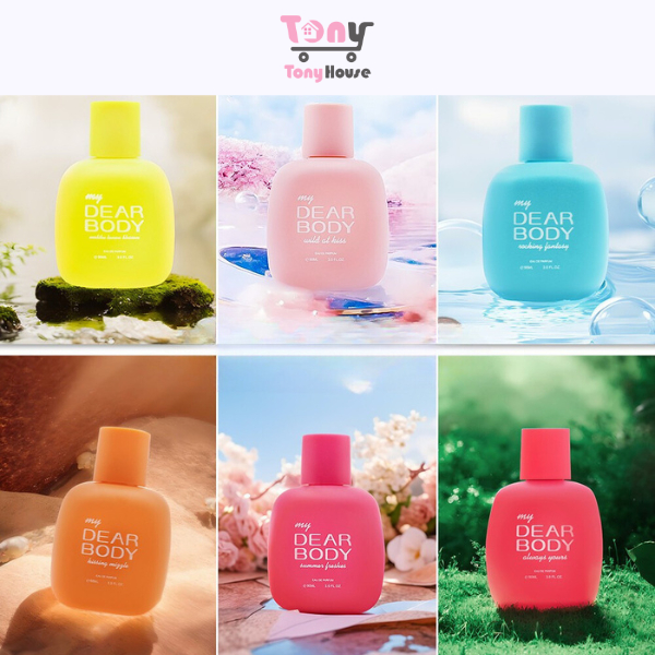 Bộ Sưu Tập Nước Hoa DEAR BODY - Dear Body Eau De Parfum Collection 90ML ...