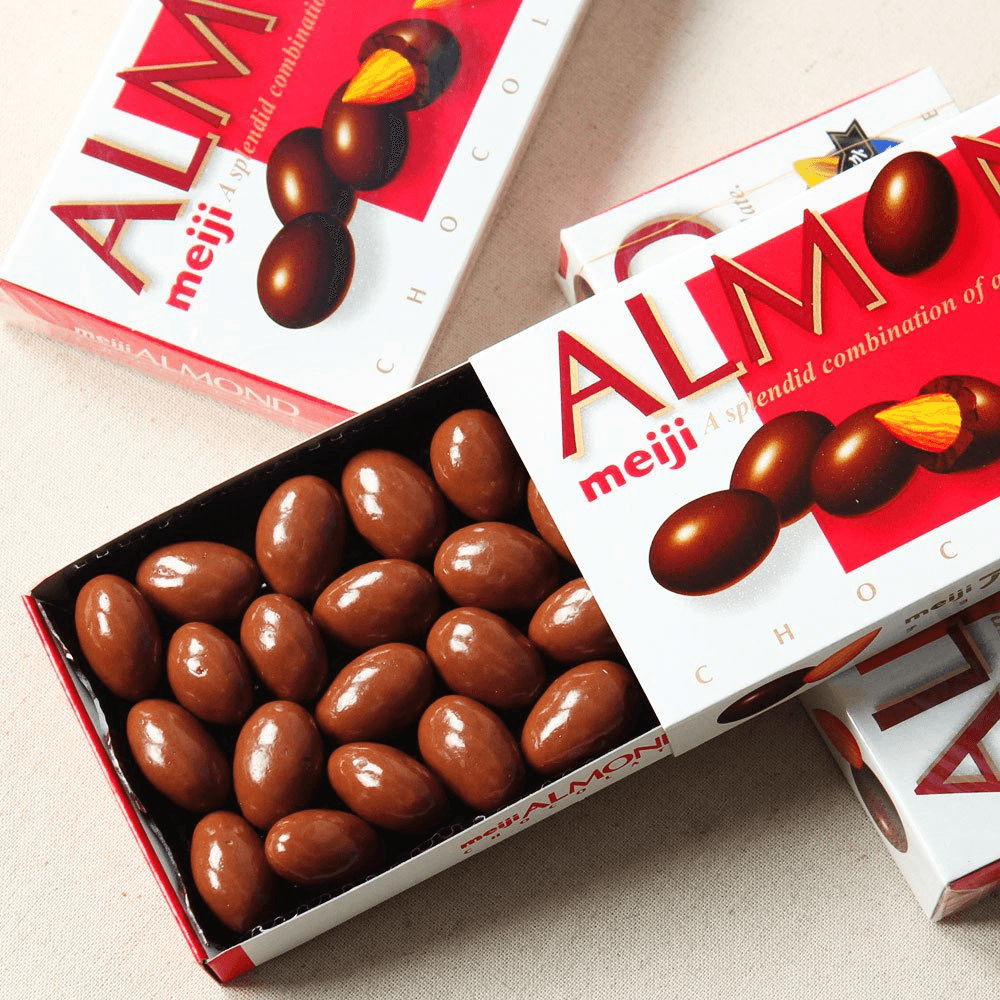 Socola bọc hạnh nhân Meiji Almond nội địa Nhật Bản | Shopee Việt Nam