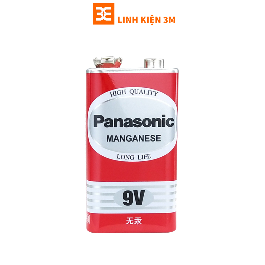 Pin 9V Panasonic, Pin Vuông 9V Carbon Panasonic, Pin 9V Tianqiu ...