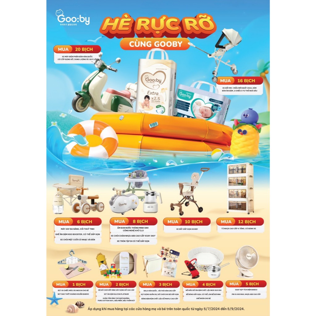 [Quà tặng] Tã/bỉm Gooby Ngày | Shopee Việt Nam