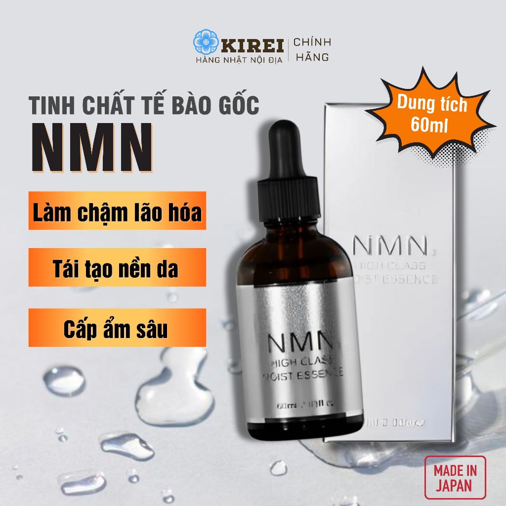 Tinh Chất NMN Tế Bào Gốc Tái Tạo Phục Hồi Trẻ Hóa Da Serum Deep Moist Essence- Hàng Nhật Nội Địa ...