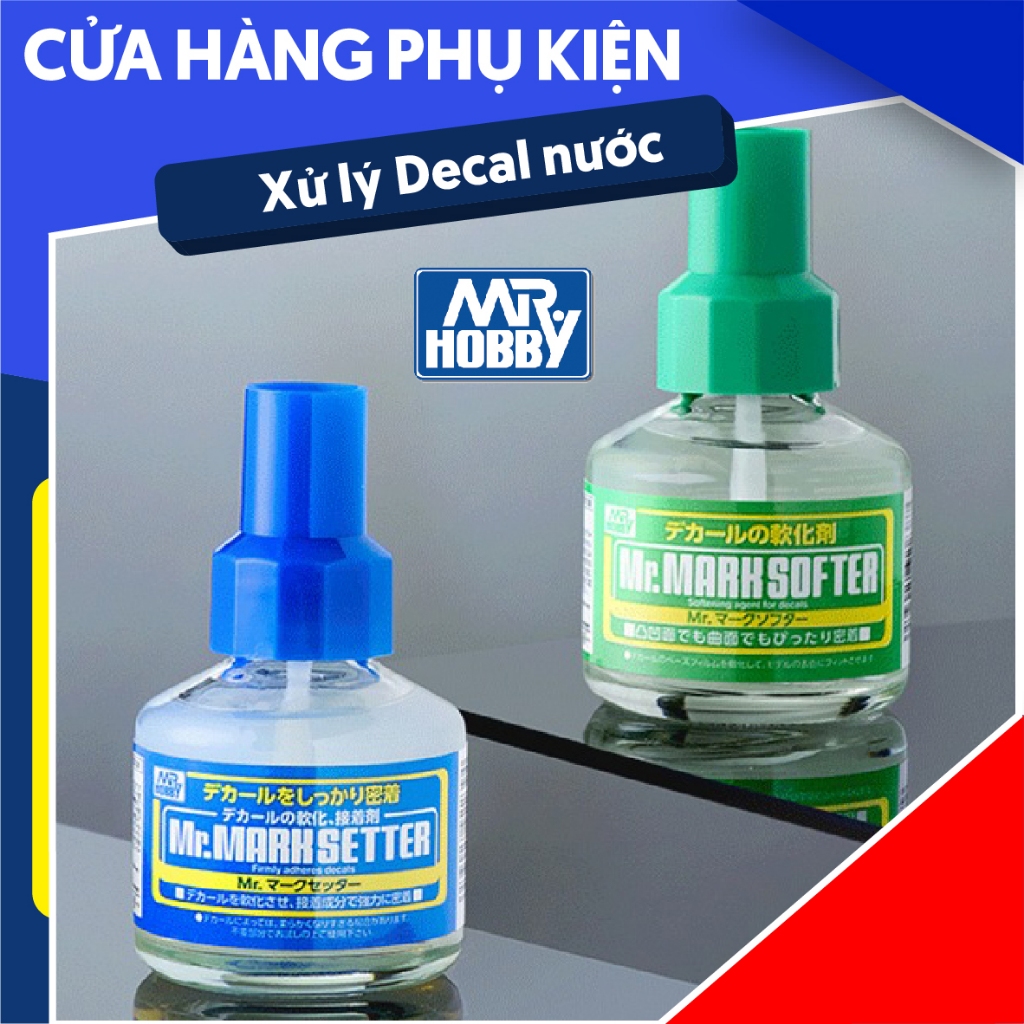 Dung Dịch xử lý decal nước Mark Softer - làm mềm, làm dính Mark Setter ...