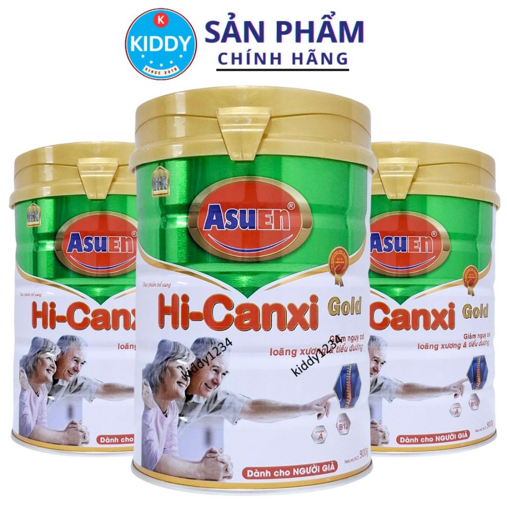 Sữa Canxi Asuen Hi Canxi 900g ngừa loãng xương, tiểu đường | Shopee ...