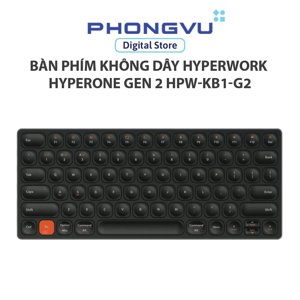 Bàn phím không dây HyperWork HyperOne Gen 2 HPW-KB1-G2 - Bảo hành 12 ...