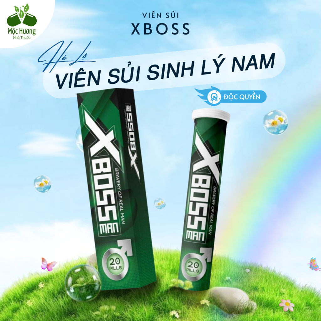 Viên sủi Xboss giảm xuất tinh sớm, cải thiện yếu sinh lý ở nam giới ...