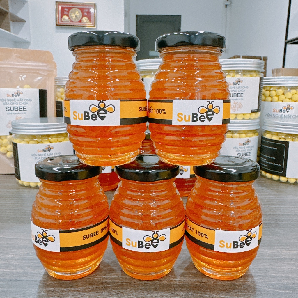 combo 5 hủ mật ong nguyên chất hoa cà phê Subee hủ 120g | Shopee Việt Nam