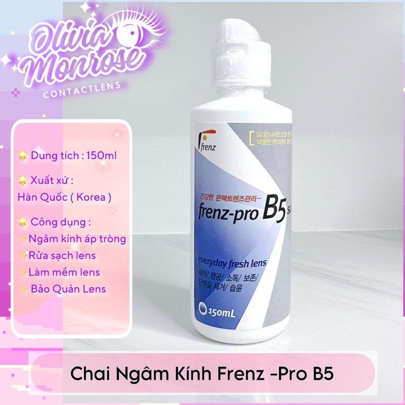 Nước Ngâm Frenz pro B5 - 150ml ( giữ ẩm cho mắt ) | Shopee Việt Nam