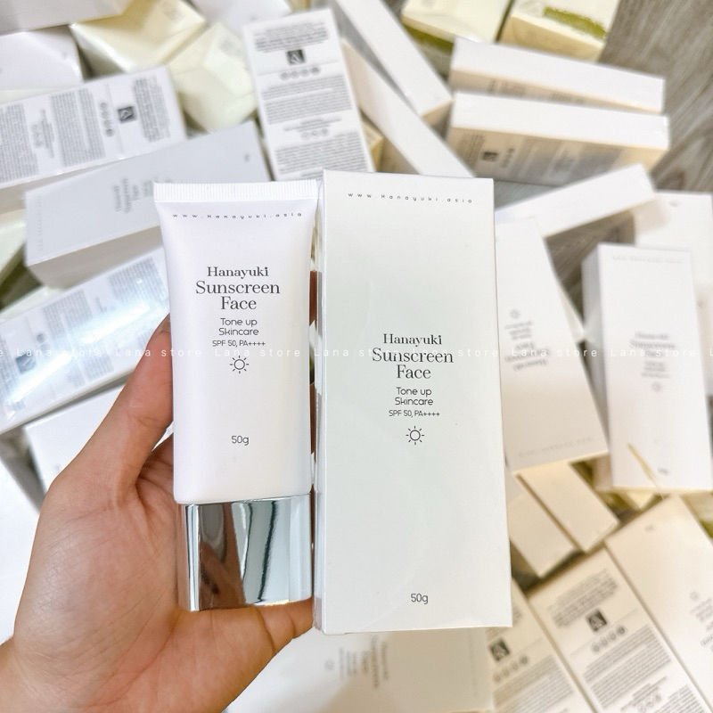 Kem Chống Nắng Nâng Tông Cho Mặt và Body Hanayuki | Shopee Việt Nam