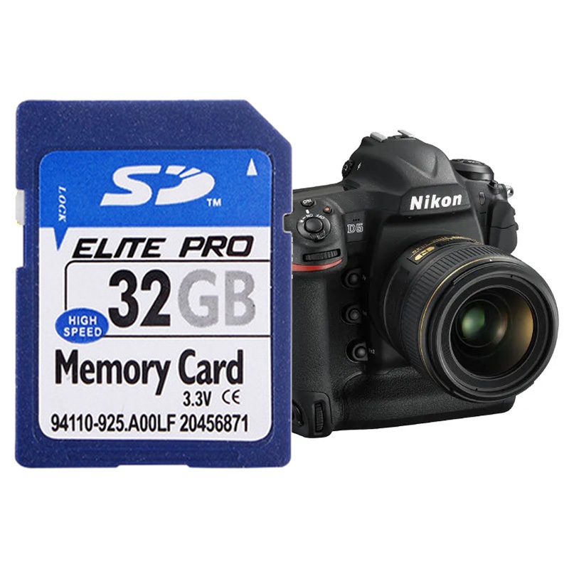 SD Card 2GB 16GB 32GB 64GB Thẻ nhớ SD card hãng Elite Pro máy ảnh cổ ...