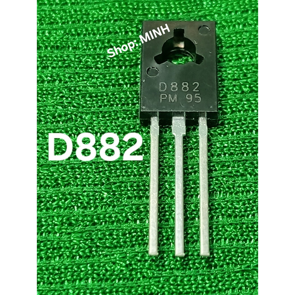 D882 - 2SD882 transistor NPN 3A 40V TO-126 TO126 882 trans chân cắm ...
