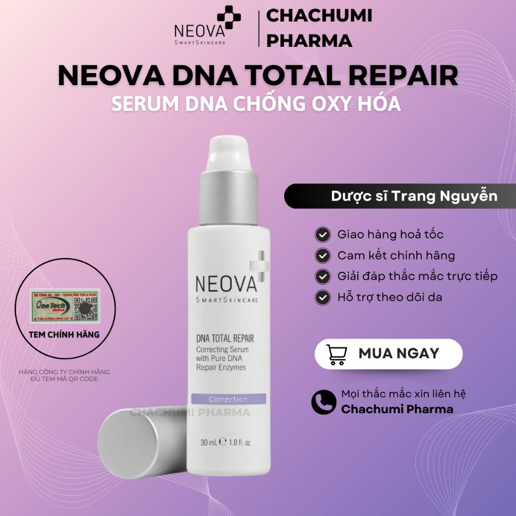 Neova DNA Total Repair - Serum sửa chữa DNA chống lão hóa, phục hồi ...