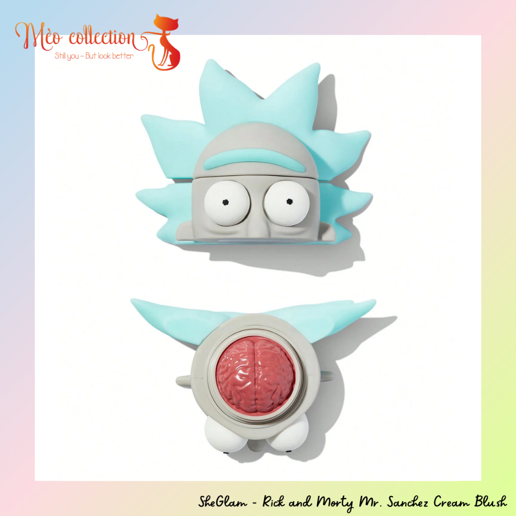 Má hồng dạng kem SheGlam - Rick and Morty Mr. Sanchez Cream Blush 5.8gr ...