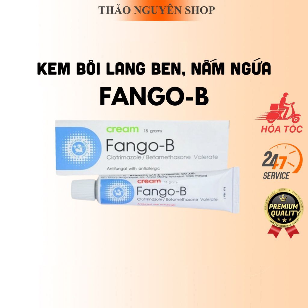 [CHÍNH HÃNG] Kem bôi lang ben, nấm ngứa Fango-B CREAM 15gr Thái Lan ...