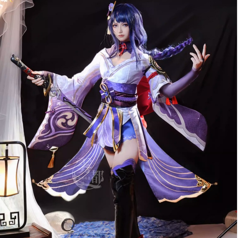 [ORDER] Trang Phục COSPLAY Raiden Shogun – Genshin Impact | Wudu Phiên ...
