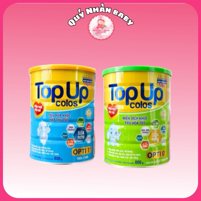 Sữa TOP UP COLOS OPTI - ngăn ngừa táo bón , phát triển toàn diện 800g ...