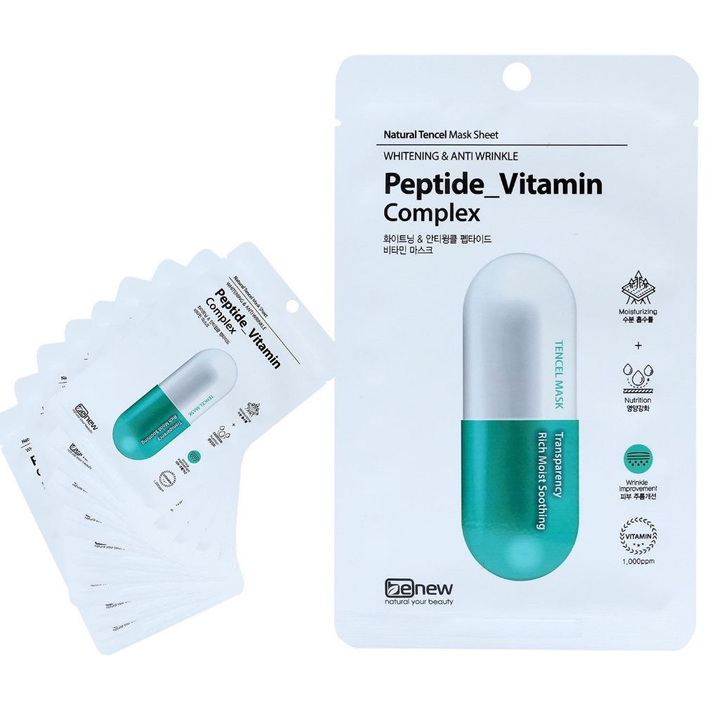 Mặt nạ trắng da , nâng cơ BENEW Peptide Vitamin Complex 26ml | Shopee Việt Nam