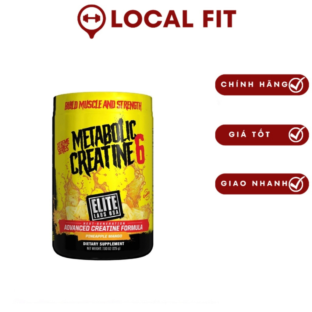 Metabolic Creatine ELITE LABS USA (30 servings) Tăng sức mạnh sức bền ...