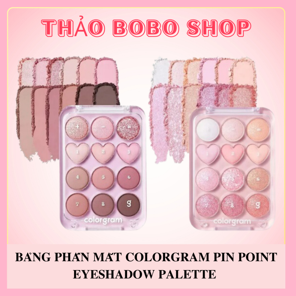 [COLORGRAM] Bảng mắt Colorgram Pin Point Eyeshadow Palette | Shopee ...