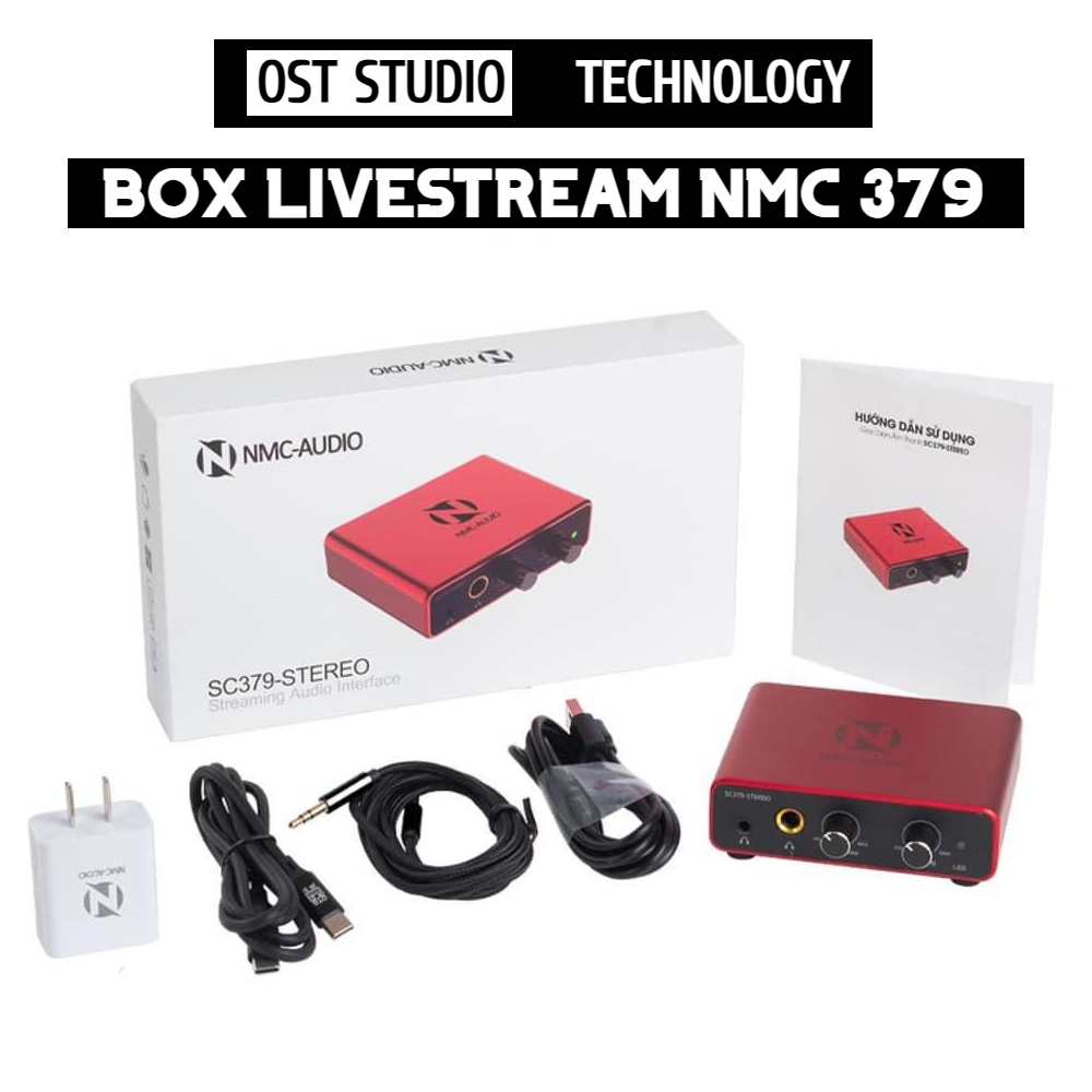 BOX LIVE NMC-AUDIO SC379-STEREO, Âm Thanh Nổi Chất Lượng, PK Đàm Thoại ...