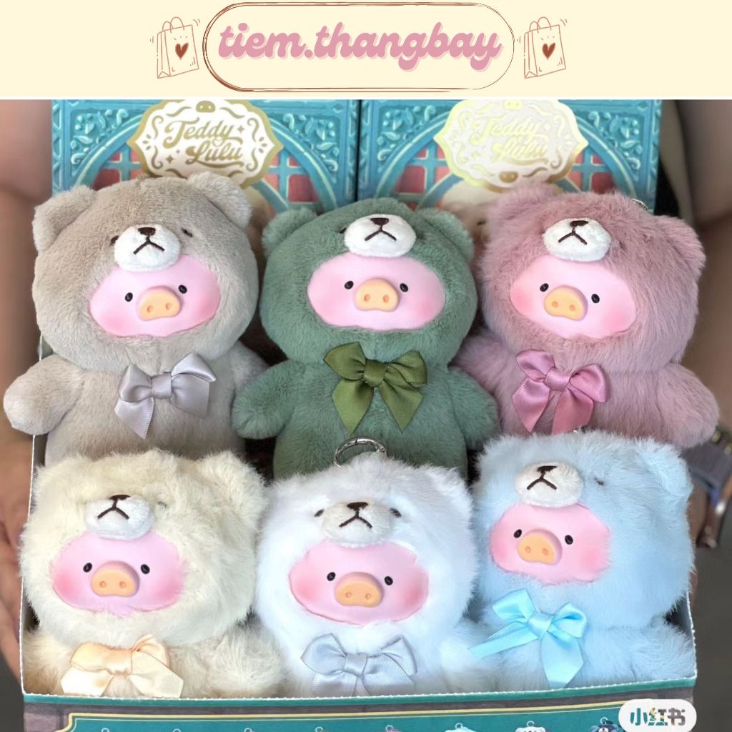 (ĐÃ CHECK CARD - Đọc kĩ mô tả) TOYZERO+ GẤU TEDDY LULU MÓC TÚI XÁCH CÓ ...