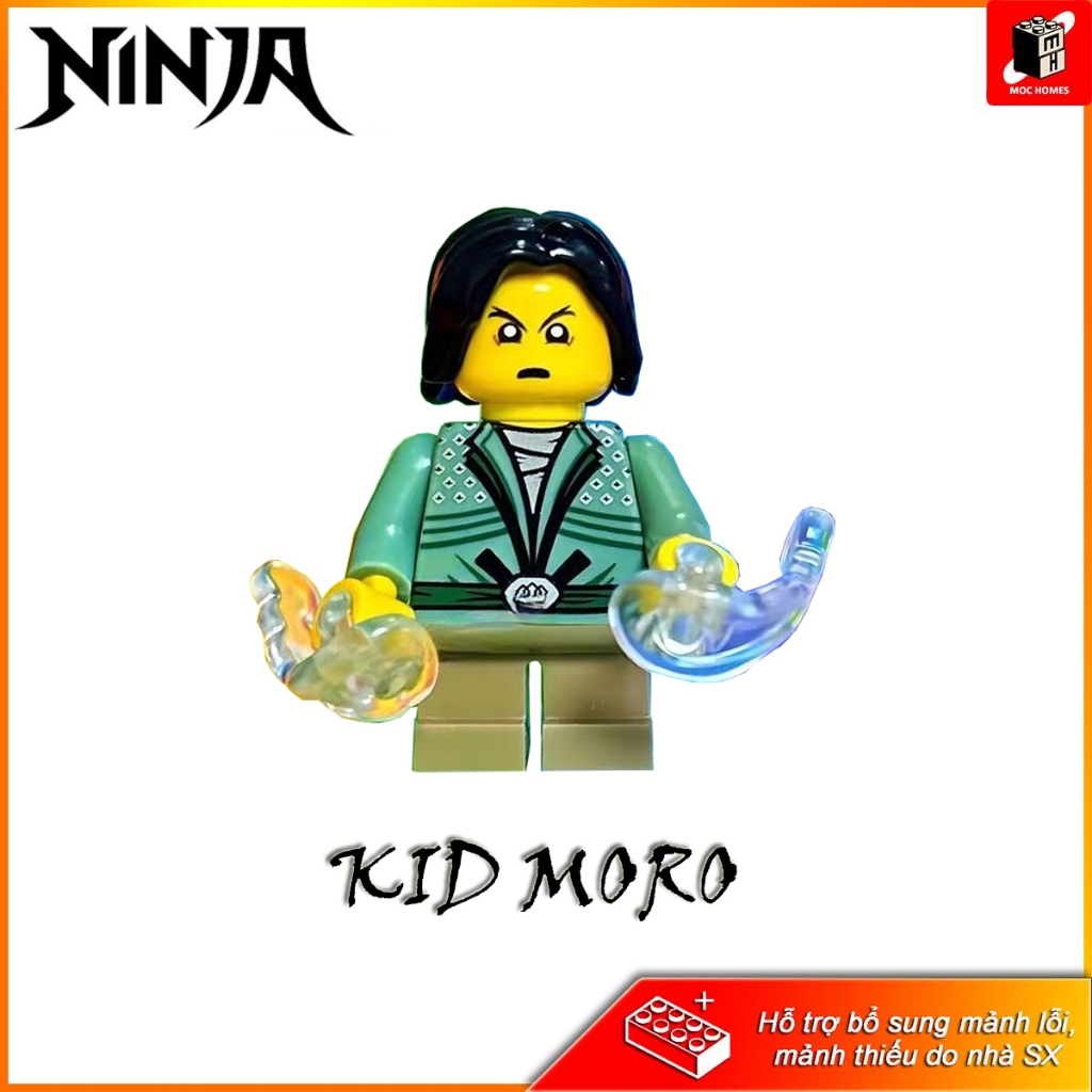 Đồ chơi lắp ráp Ninja go Kid Morro - kẻ đánh mất chính mình | Shopee ...