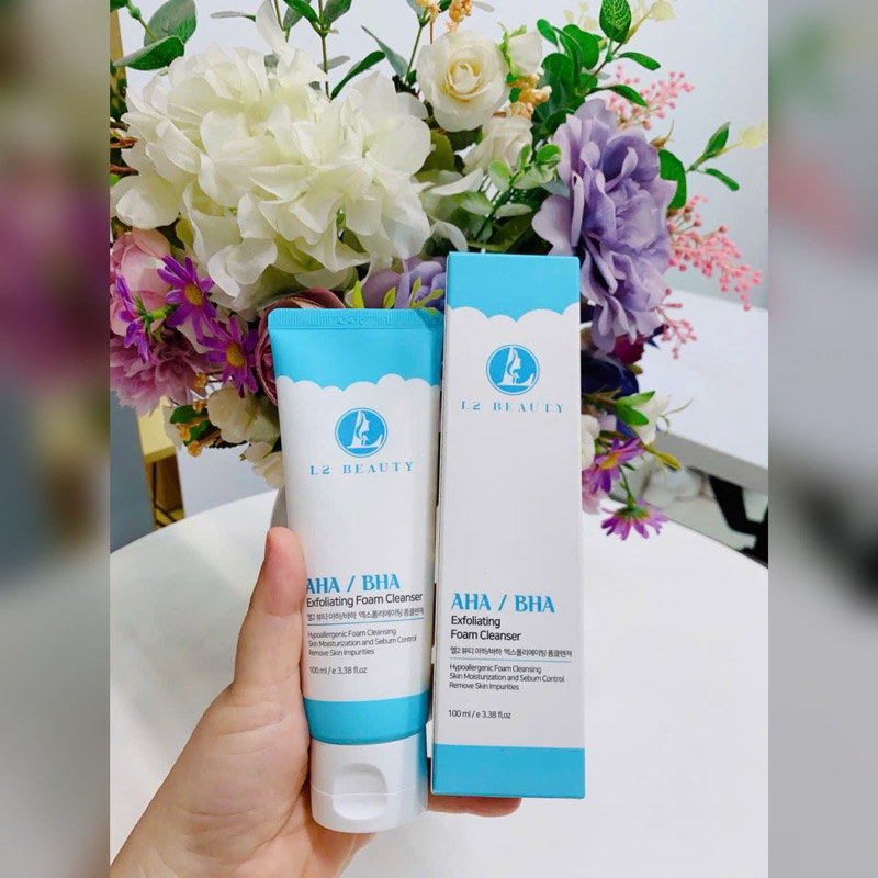 Sữa Rửa Mặt L2 Beauty AHA/BHA | Shopee Việt Nam