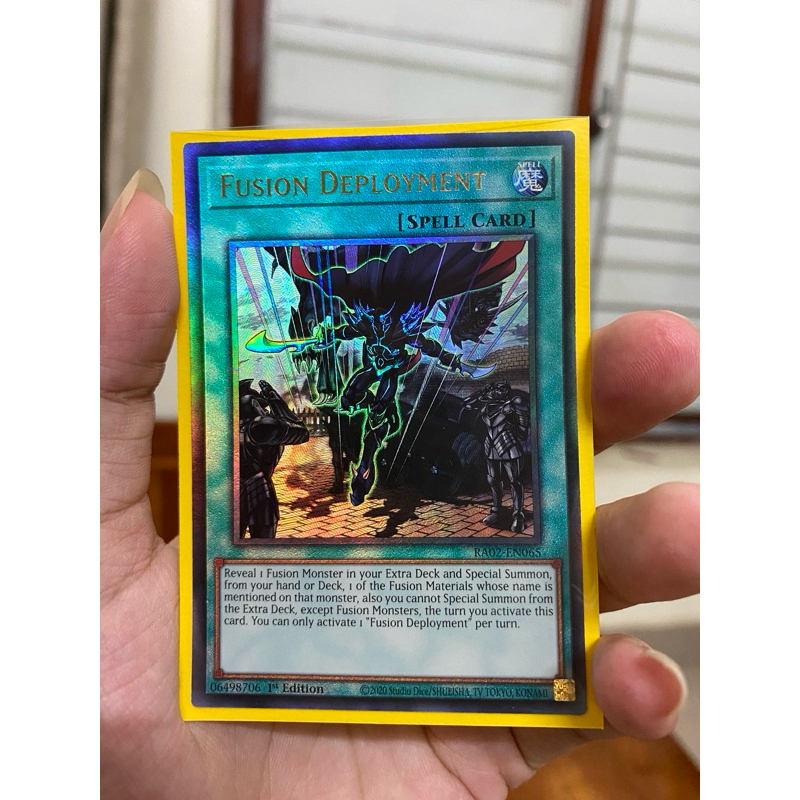 Thẻ bài Fusion Deployment - Ultimate Rare - RA02-EN065 - [UK] | Shopee Việt Nam