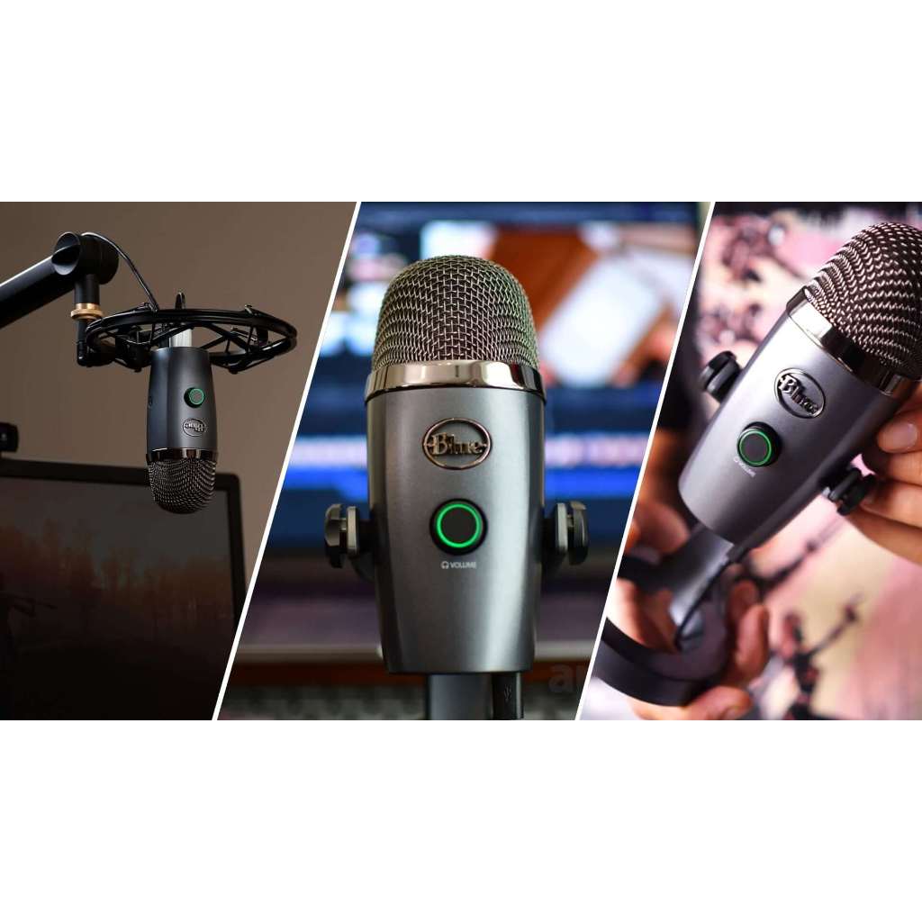 [Chính Hãng] Micro Blue Yeti Nano USB Condenser Mic Thu Âm Podcast ...