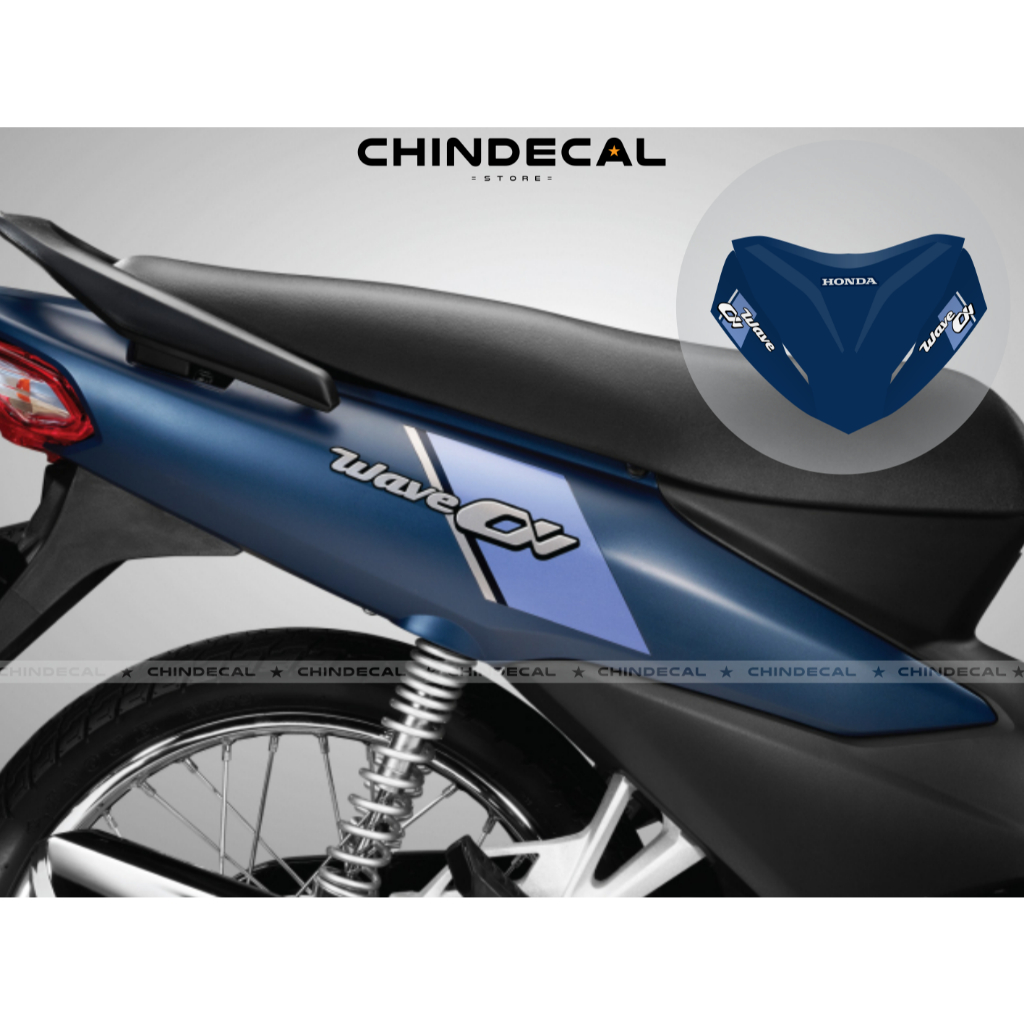 Tem Wave Alpha RETRO 2025 | Nhiều lựa chọn màu xe | 3 lớp chống nước ...