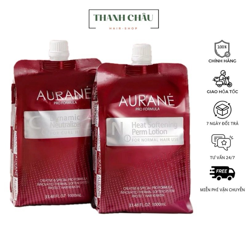 Bộ uốn duỗi Aurane mềm hóa tóc 1000ml PHÁP | Shopee Việt Nam