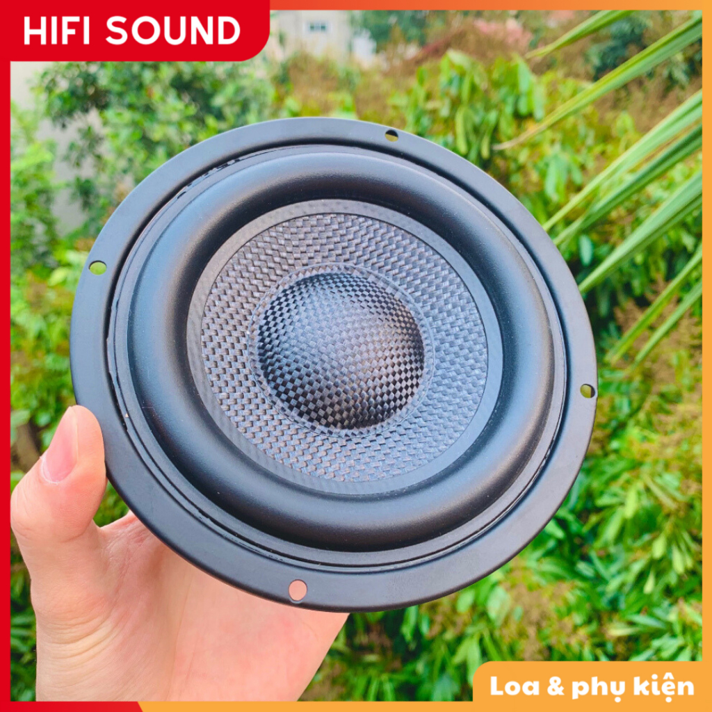 Loa SOUNDHITS SW Siêu trầm / Mid bass 5.25inch 4Ω 60-70W Nón Sợi Carbon | Shopee Việt Nam