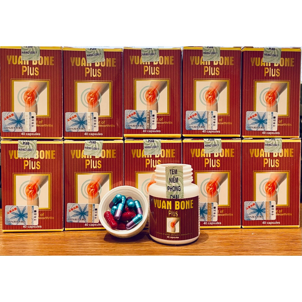 VIÊN UỐNG HỖ TRỢ XƯƠNG KHỚP YUAN BONE PLUS -HỘP 40 VIÊN | Shopee Việt Nam