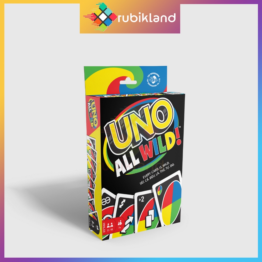 Bài Uno All Wild Boardgame 110 Lá Chất Giấy Dày Đồ Chơi Trò Chơi Nhóm ...