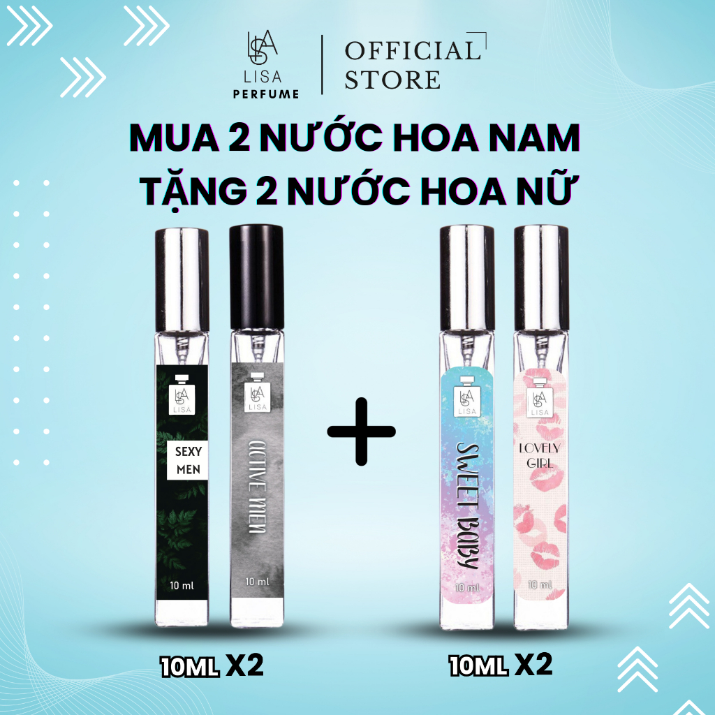 nước hoa mini lisaperfume chính hãng 10ml nam, nữ thơm lâu 6-8h. dầu ...