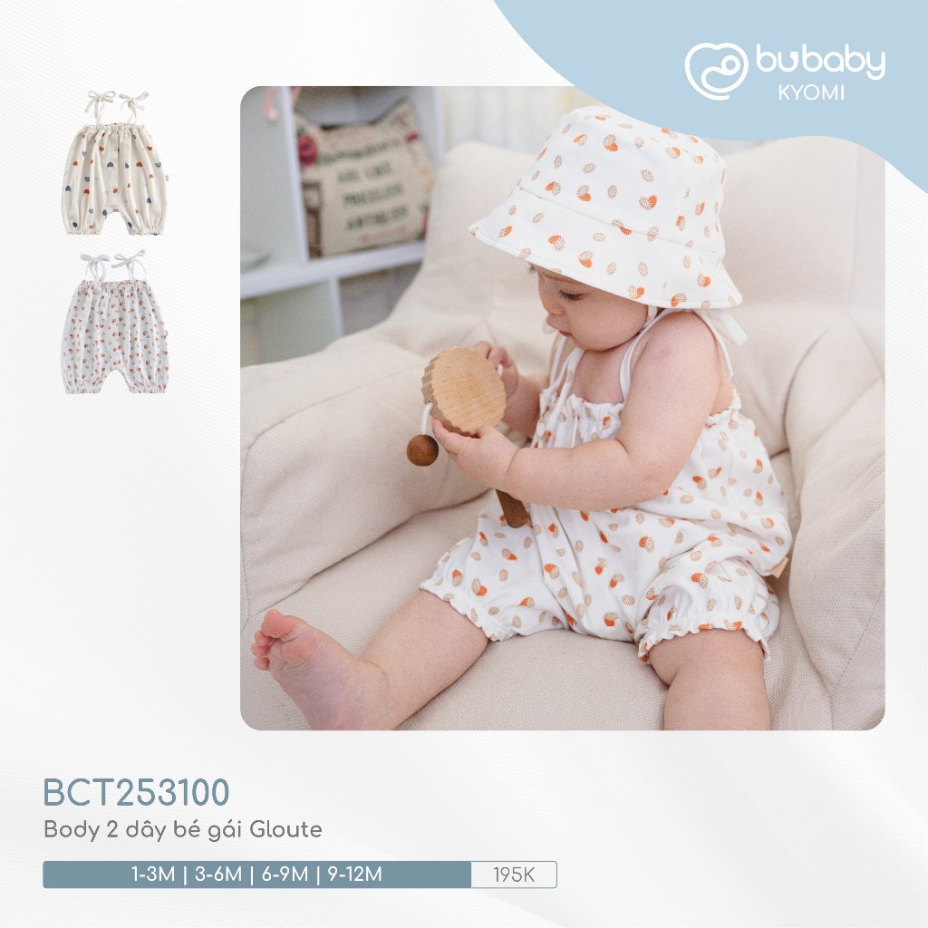 Bubaby - Body 2 dây bé gái Gloute - BDY273052 | Shopee Việt Nam