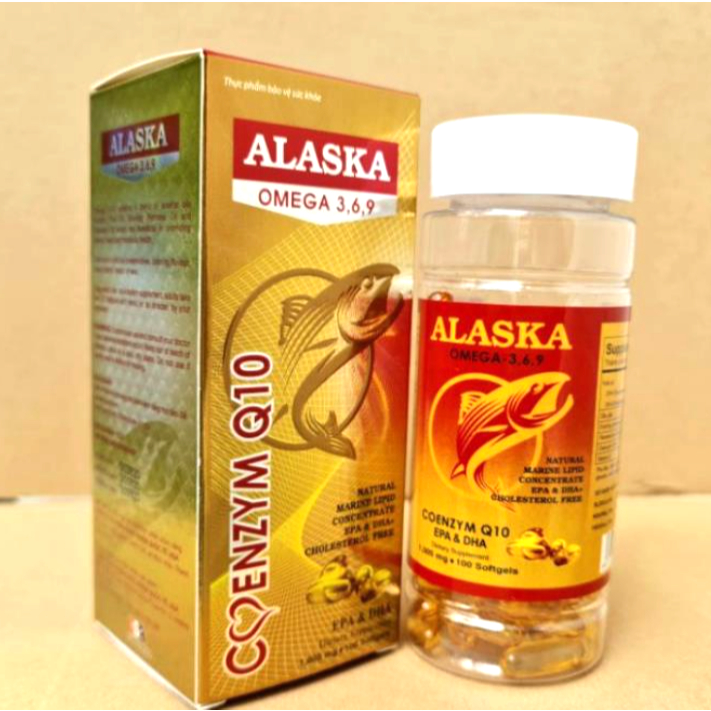 Dầu Cá Alaska Omega 369 Bổ Não, Tăng Cường Thị Lực, Giảm Nguy Cơ Mắc ...