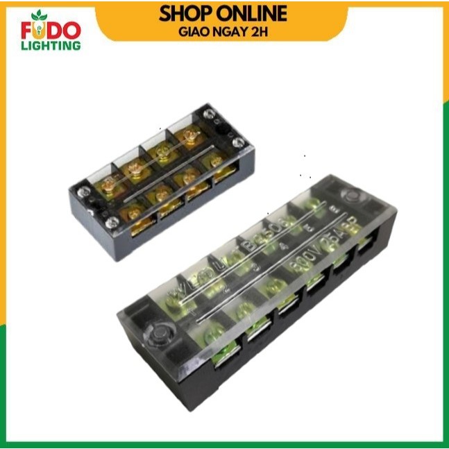 Domino khối đen đấu dây 3P,4P,6P, 12P loại 15A, 25A | Shopee Việt Nam