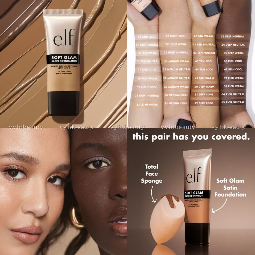 Kem nền ELF Soft Glam Satin Foundation 30ml | Shopee Việt Nam