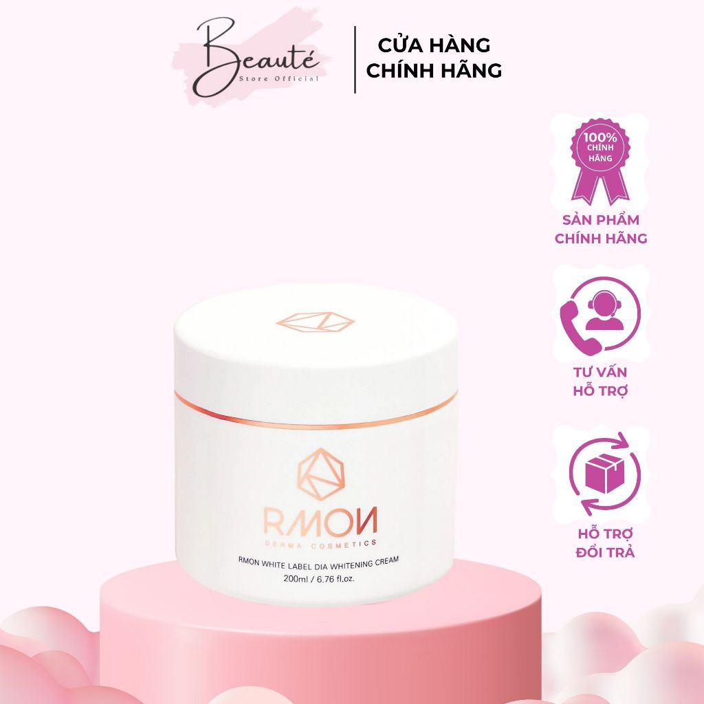 Kem Body Rmon White Label Dia Whitening Cream 200ml Hàn Quốc Làm Da Đều ...